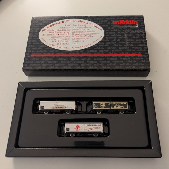 Marklin | Other | Marklin Z Gauge Set Of 3 Box Cars Nib Limited Edition ...